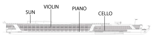 AmaCello Deck Plans - Cruiseline.com