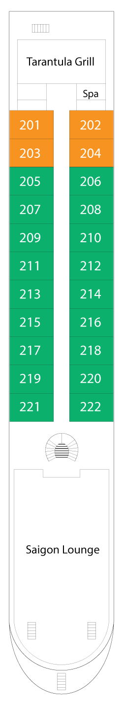 AmaDara Deck Plans - Cruiseline.com