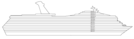 Carnival Sunshine Deck Plans - Cruiseline.com