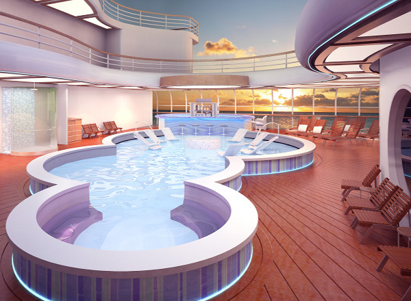 Pools onboard the Disney Dream - Cruiseline.com
