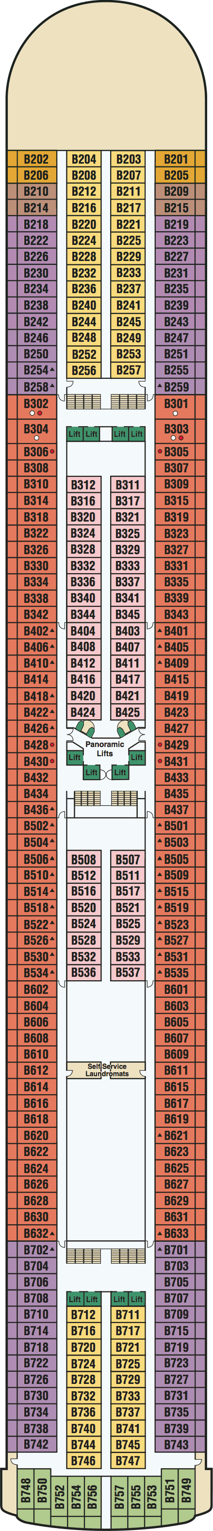 Ruby Princess Deck Plans - Cruiseline.com