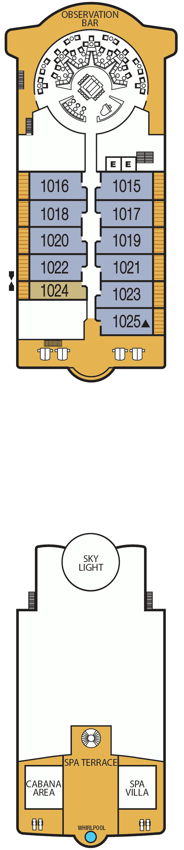 Seabourn Quest Deck Plans - Cruiseline.com