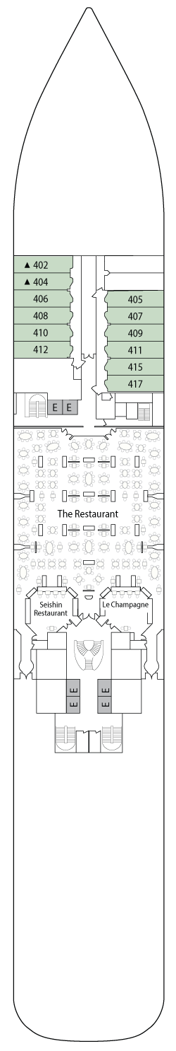 Silver Spirit Deck Plans - Cruiseline.com