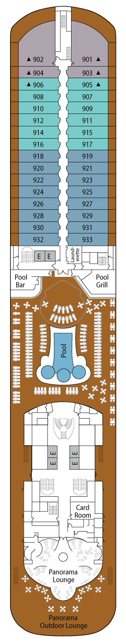 Silver Spirit Deck Plans - Cruiseline.com